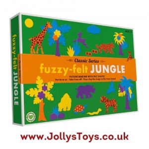 Jungle Fuzzy Felt - JollysToys.co.uk