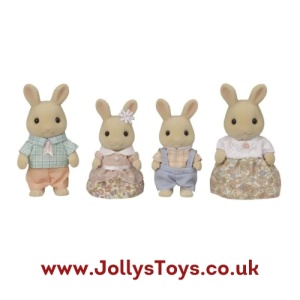 Sylvanian Families Milk Rabbit Family - JollysToys.co.uk