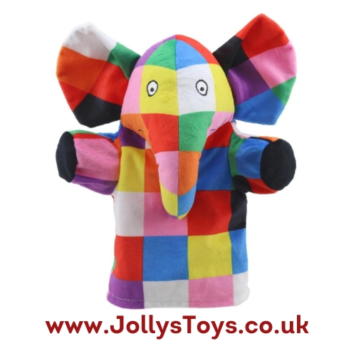 Elmer Hand Puppet - JollysToys.co.uk